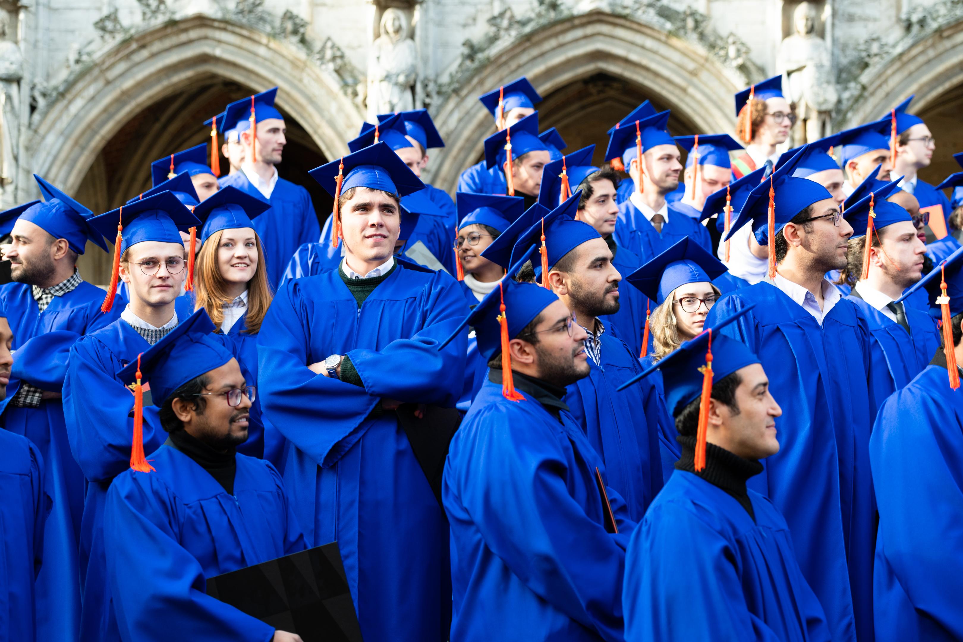 VUB Graduation Ceremonies on the Grand Place of Brussels | Vrije ...