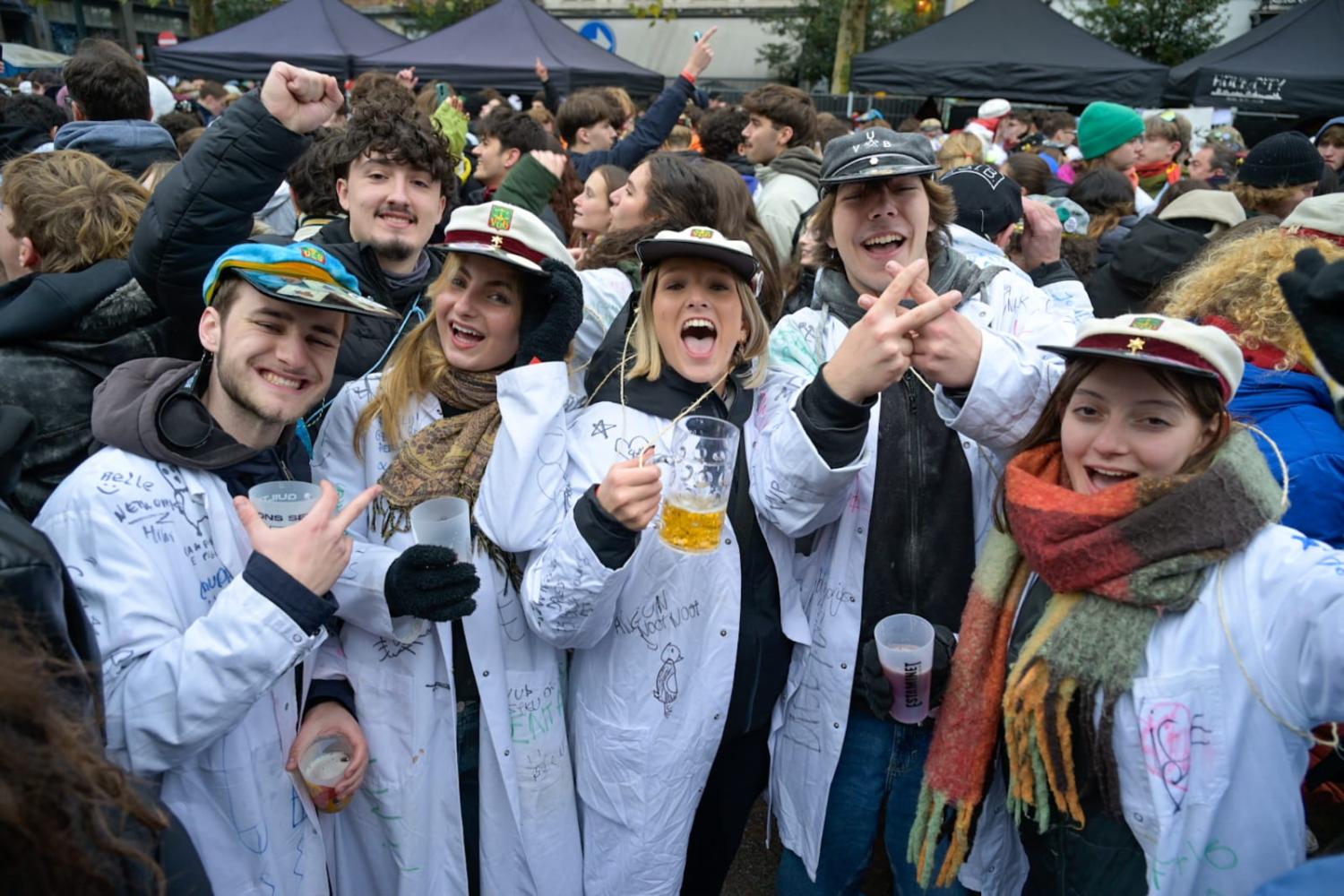 Zo beleefden VUB-studenten Saint-V 2025 | Vrije Universiteit Brussel